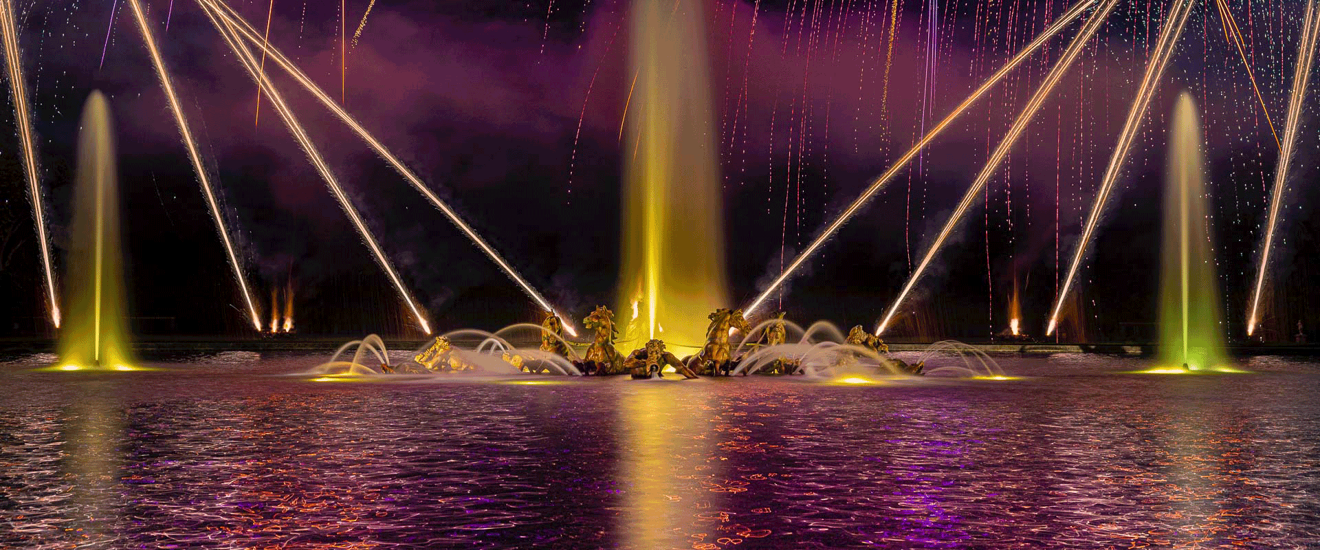 LES GRANDES EAUX NOCTURNES ELECTRO 2024 - Château de Versailles Spectacles